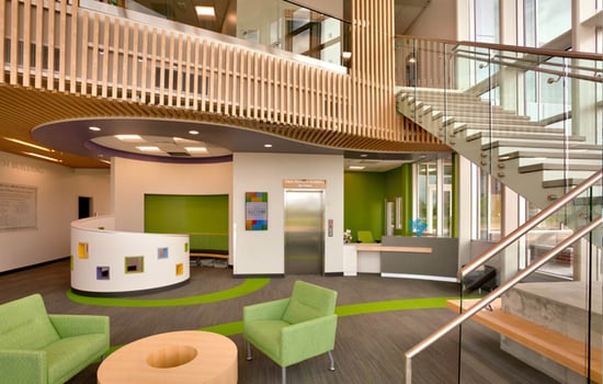 5 Design Trends for Medical and Healthcare Office Interiors