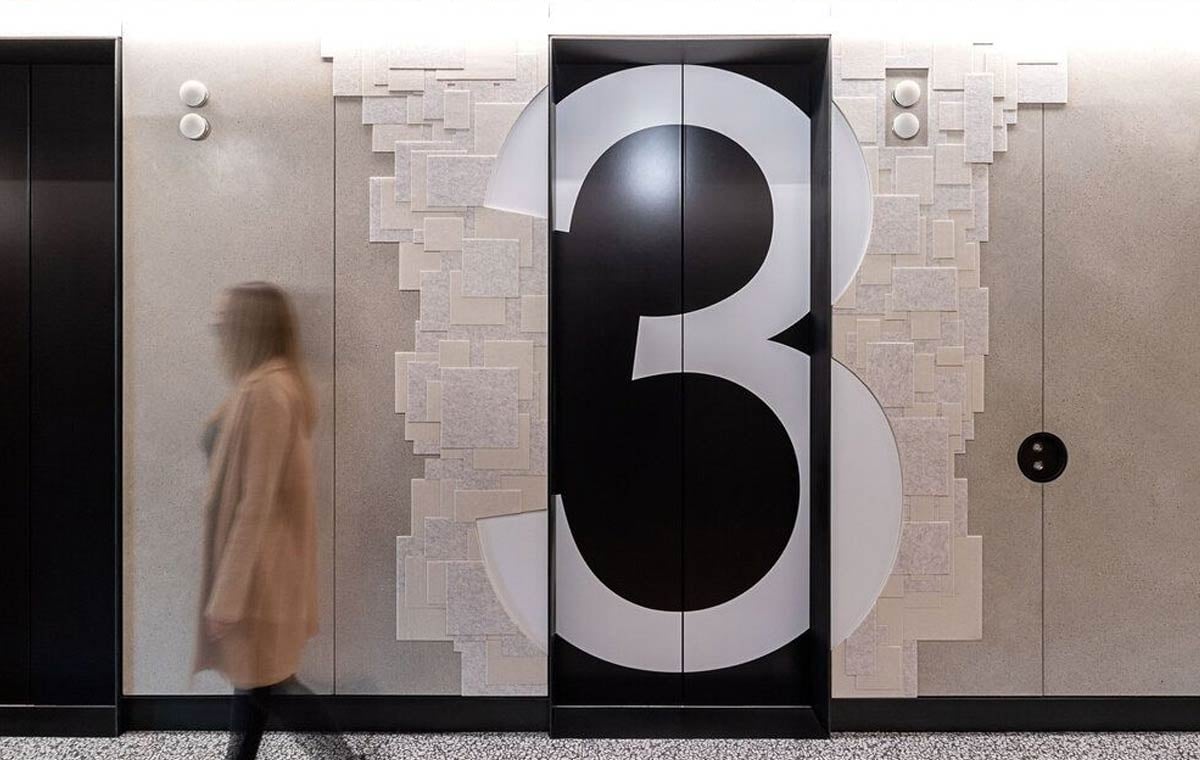 Elevator Lobby Design: 4 Corporate Interiors Raising the Bar