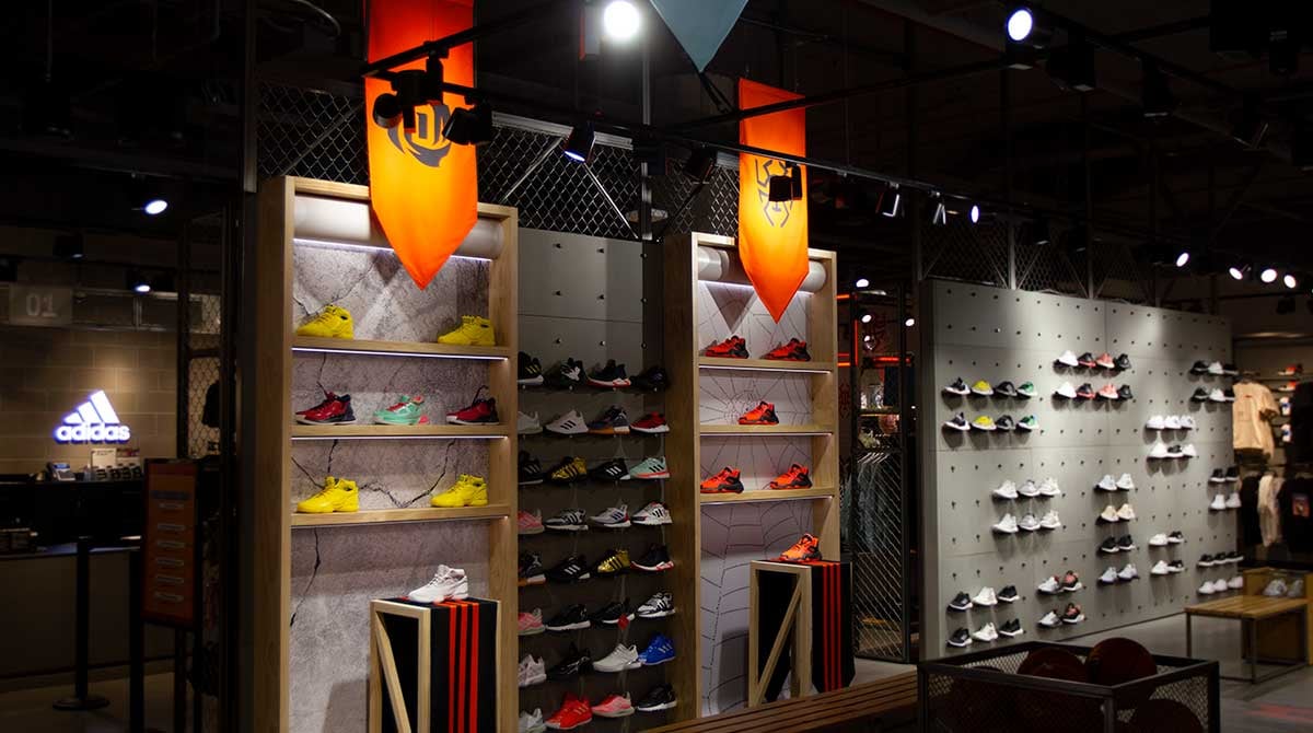 Bridgewater Studio | Retail Interior Design | Shoe Display Walls | Chicago
